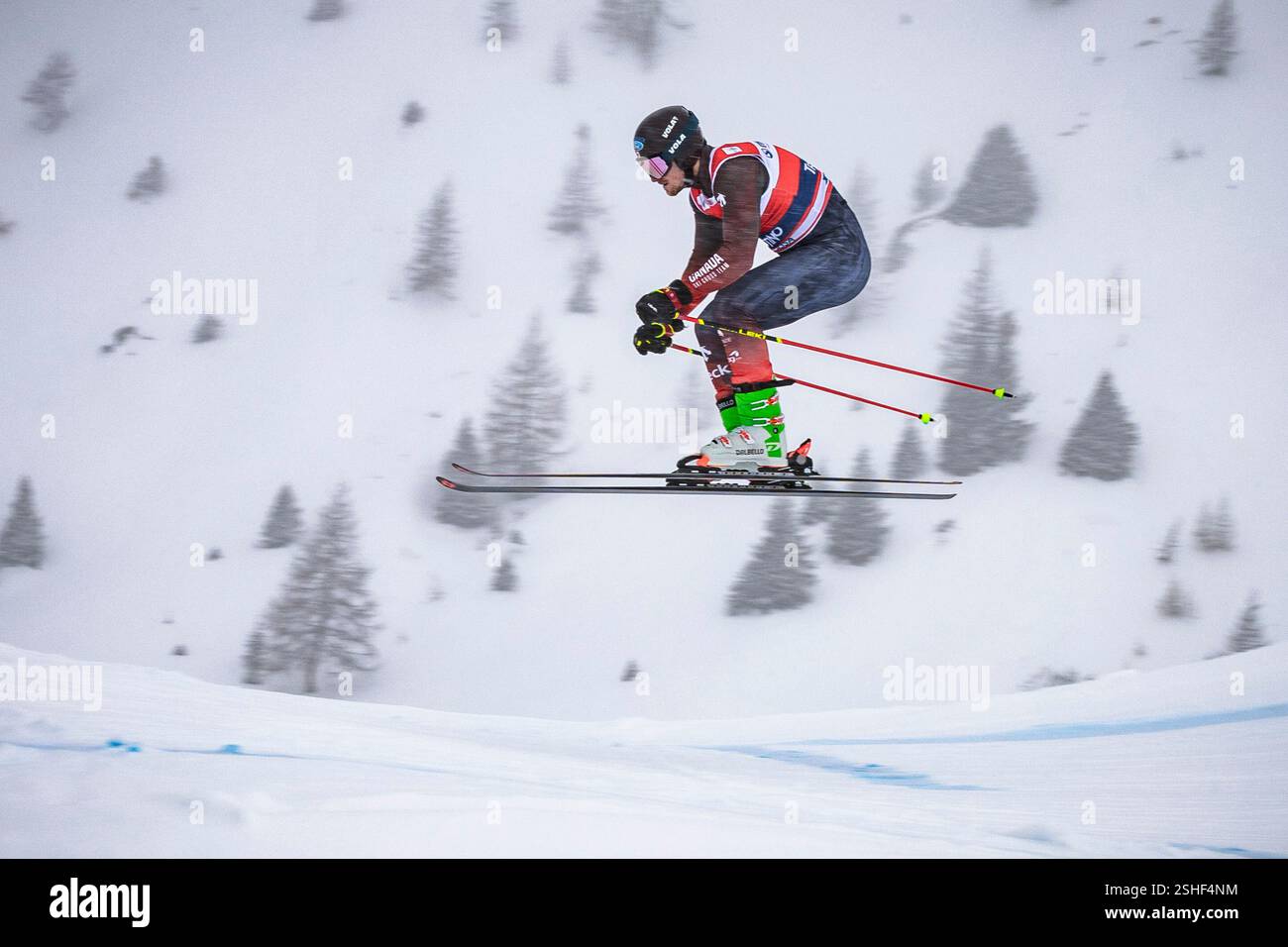 San Pellegrino, Trento, Trentino Alto Adige, Italy. 9th Feb, 2025 ...