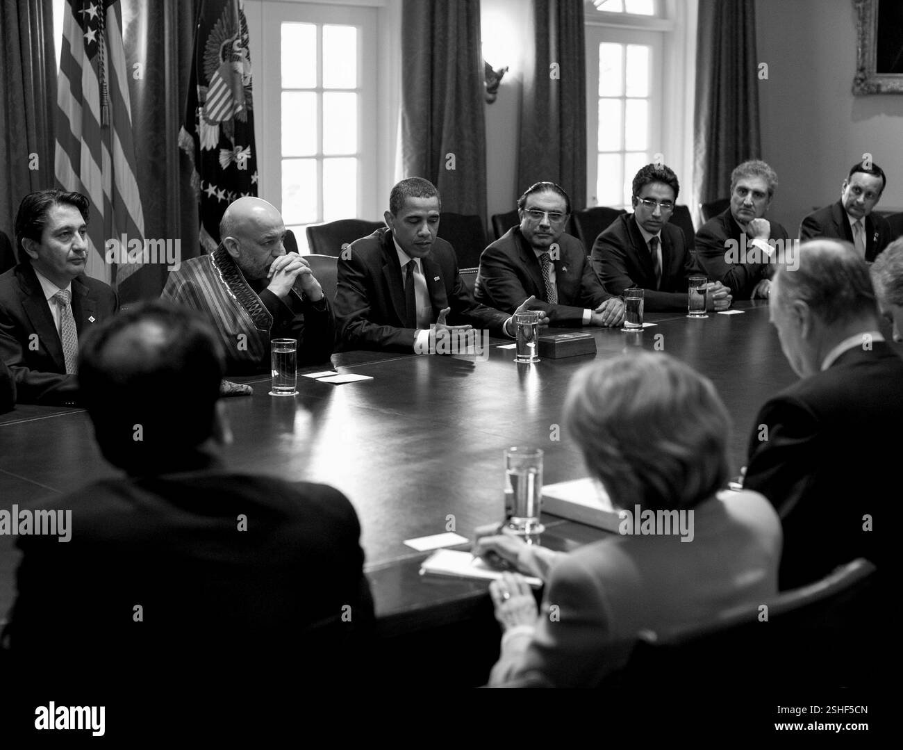 Us president inauguration 2009 Black and White Stock Photos & Images ...