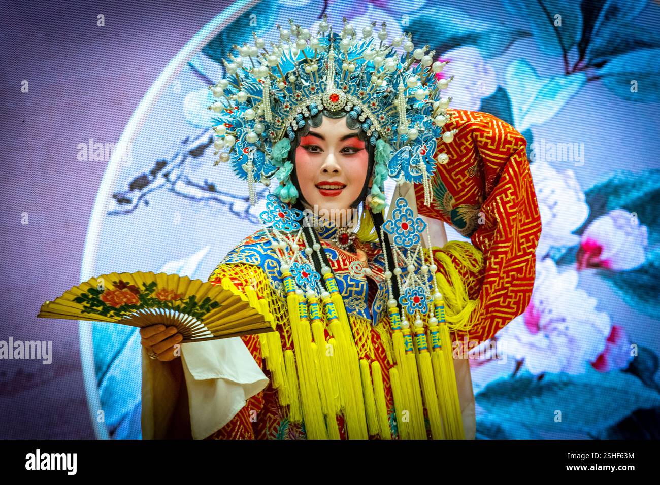 10. February 2025. Zagreb Croatia - Chinese New Year celebration event ...
