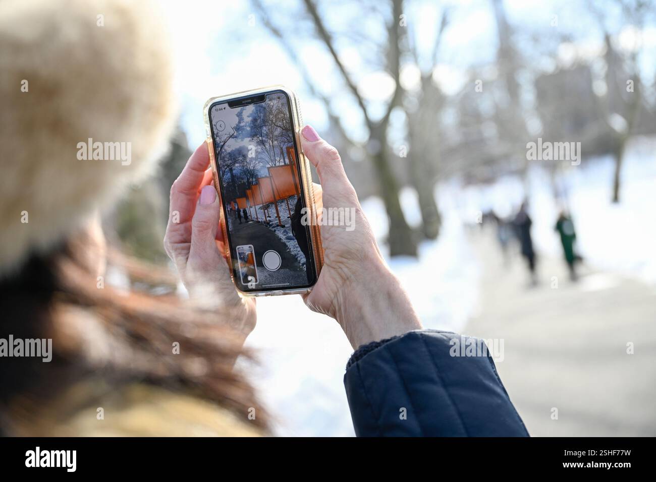 Christo and Jeanne-Claude Foundation's The Gates Augmented Reality ...