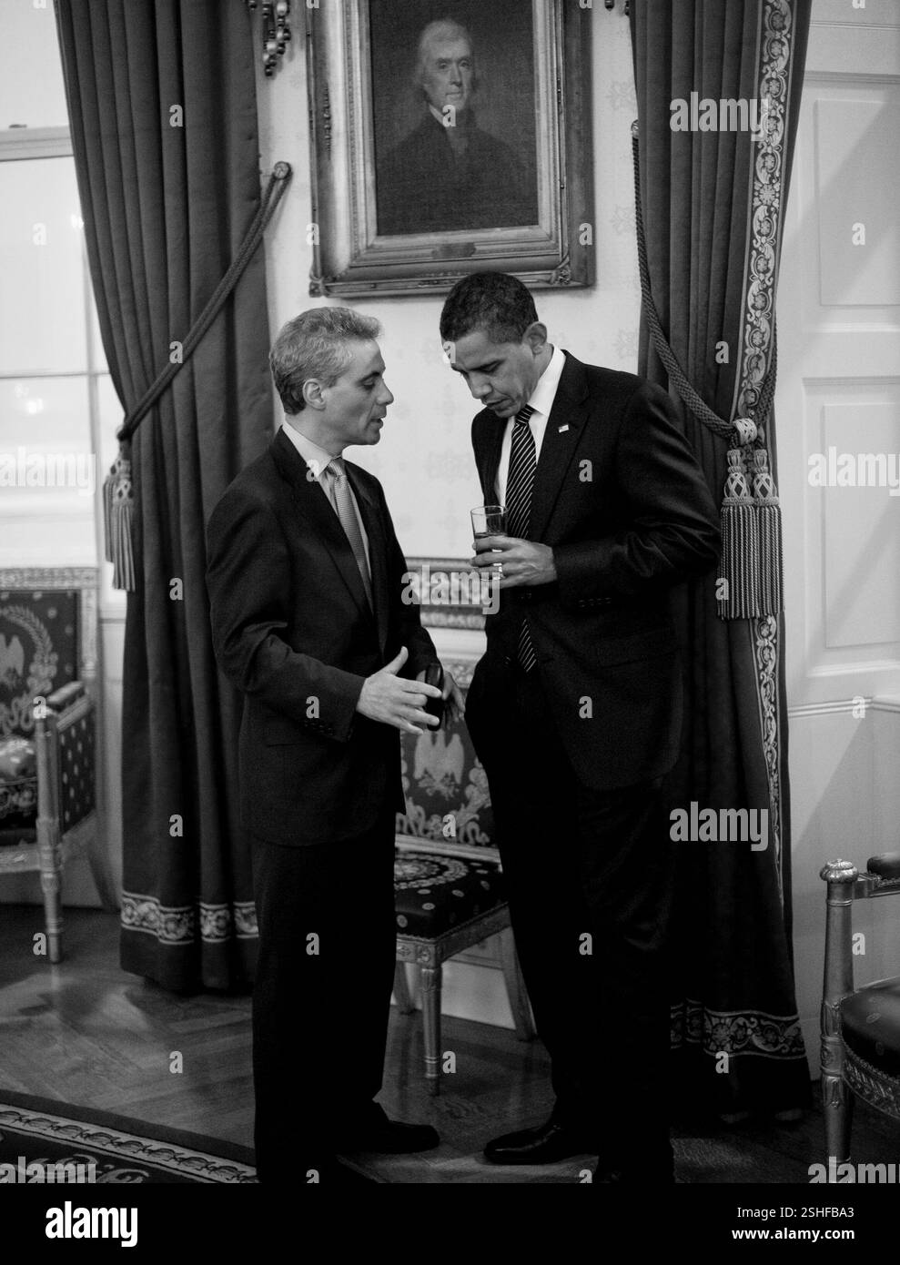 Commander chief obama Black and White Stock Photos & Images - Alamy