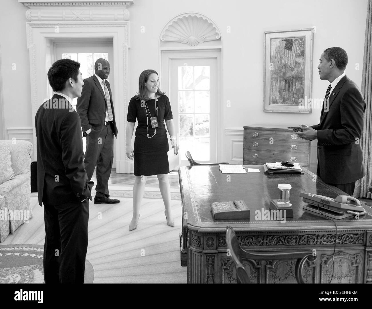 Johnson personal aide Black and White Stock Photos & Images - Alamy