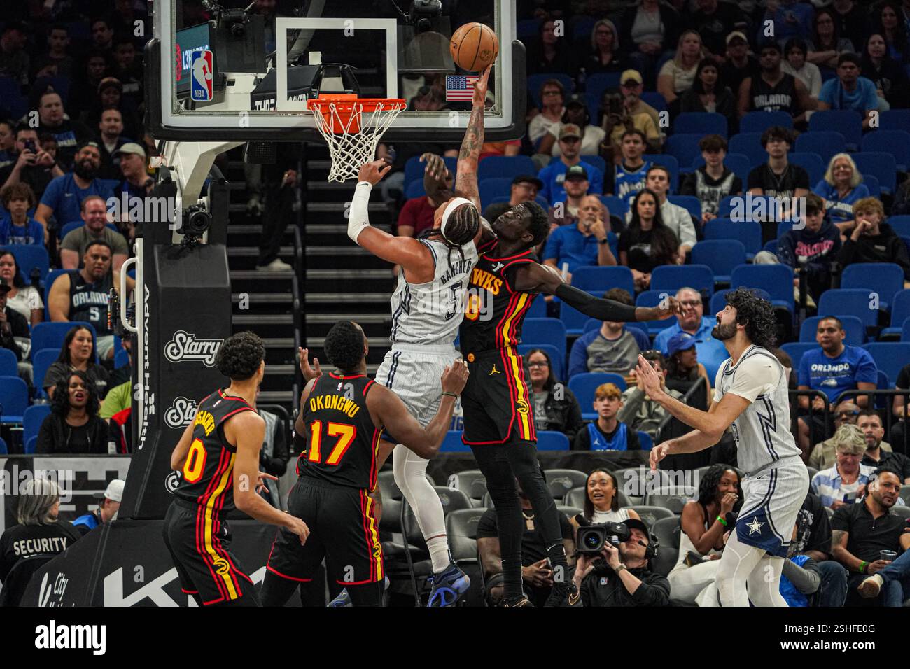 Orlando, Florida, USA, February 10, 2024, Orlando Magic forward Paolo ...