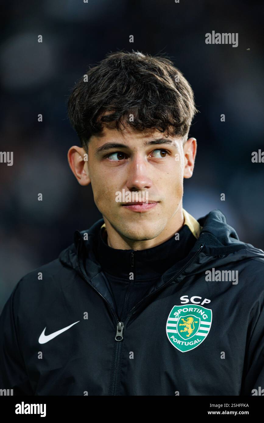 Rafael Nel seen during Liga Portugal game between teams of Sporting CP ...