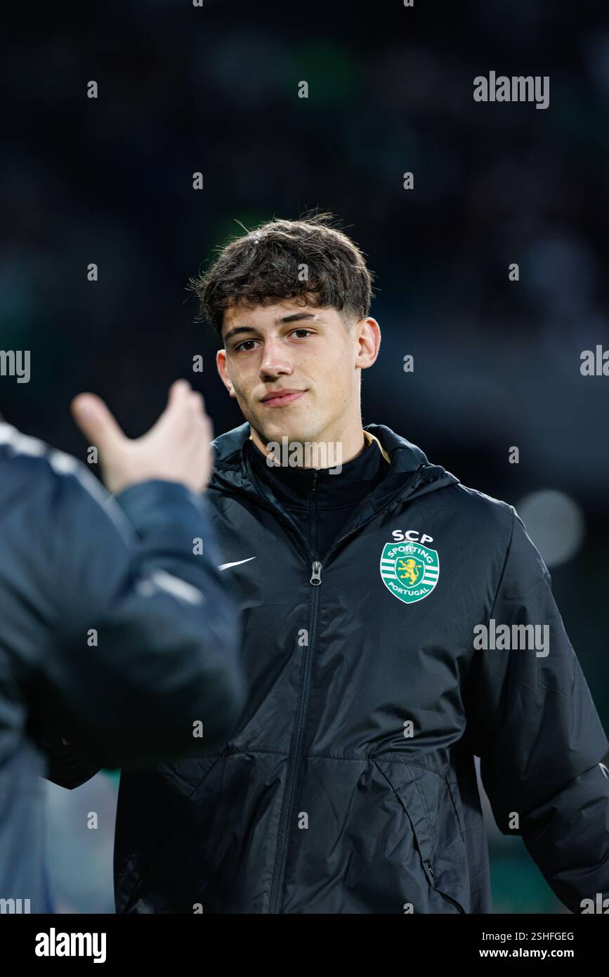 Rafael Nel seen during Liga Portugal game between teams of Sporting CP ...