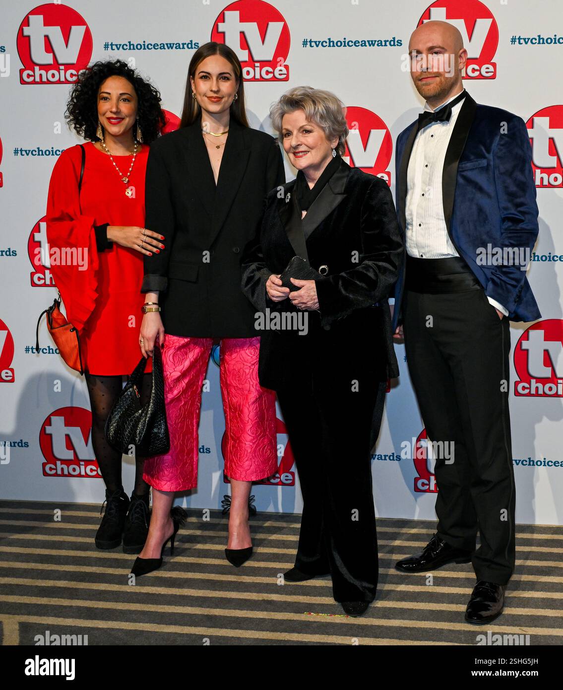 London, UK. 10th Feb, 2025. (L to R) Sarah Kameela Impey, Rhiannon ...
