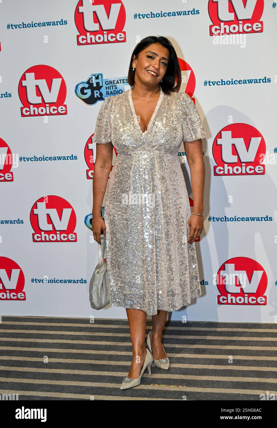 London, UK. 10th Feb, 2025. Sunetra Sarker attends the TV Choice Awards ...