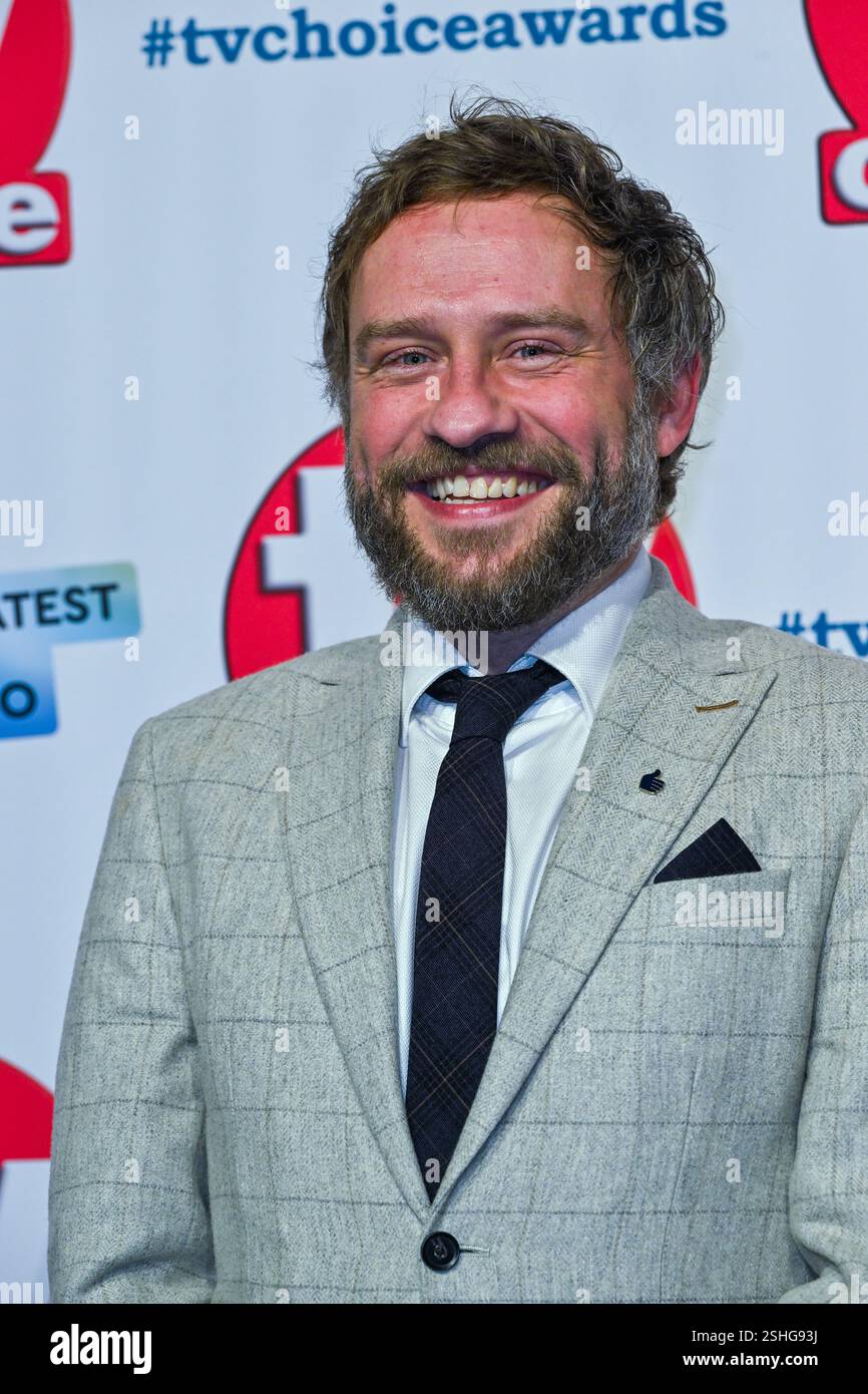 London, UK. 10th Feb, 2025. Peter Ash attends the TV Choice Awards 2025 ...