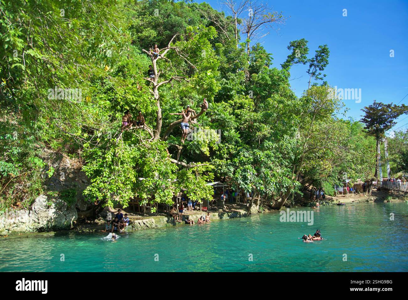 Beautiful natural spring at Nicolas, Magsaysay, Occidental Mindoro ...