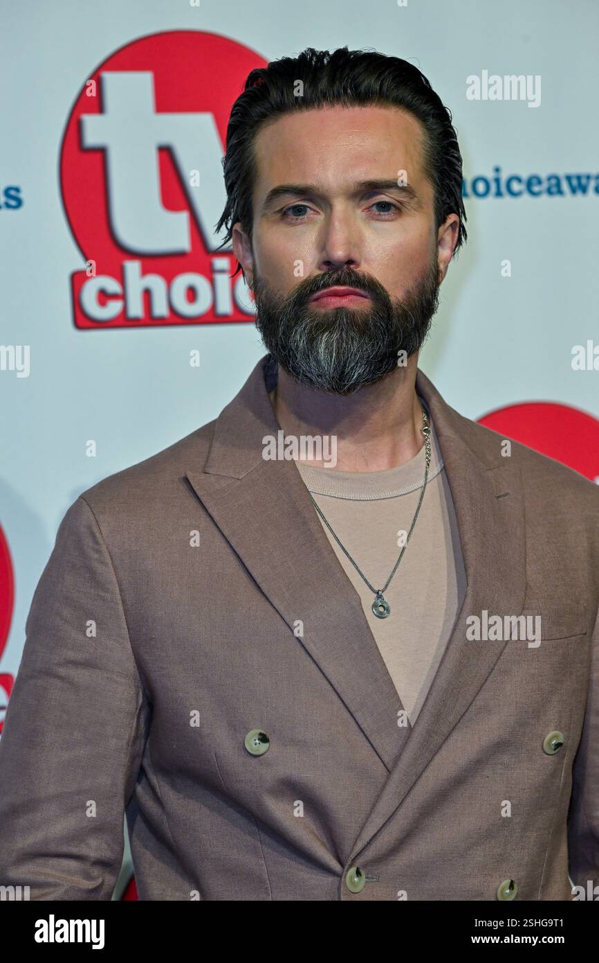 London, UK. 10th Feb, 2025. Emmett J. Scanlan attends the TV Choice ...