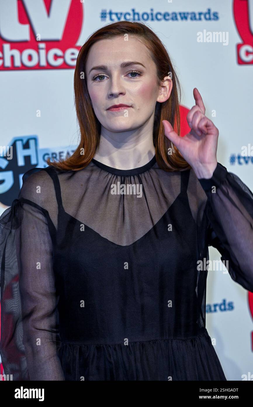 London, UK. 10th Feb, 2025. Charlotte Ritchie attends the TV Choice ...