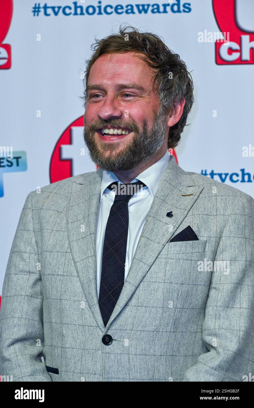 London, UK. 10th Feb, 2025. Peter Ash attends the TV Choice Awards 2025 ...
