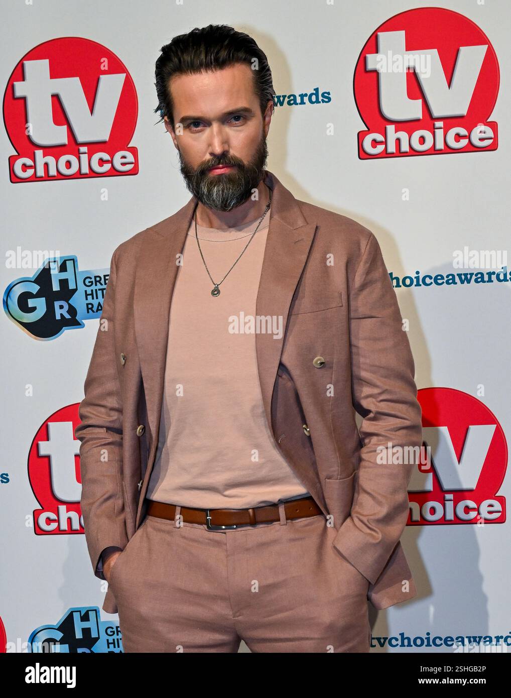 London, UK. 10th Feb, 2025. Emmett J. Scanlan attends the TV Choice ...