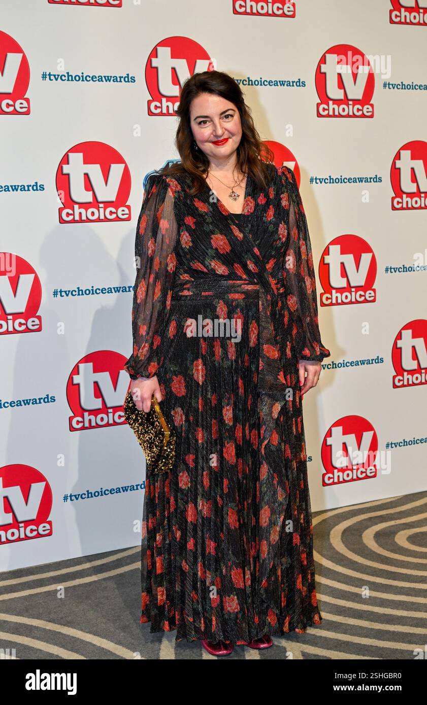 London, UK. 10th Feb, 2025. Rebecca Gethings attends the TV Choice ...