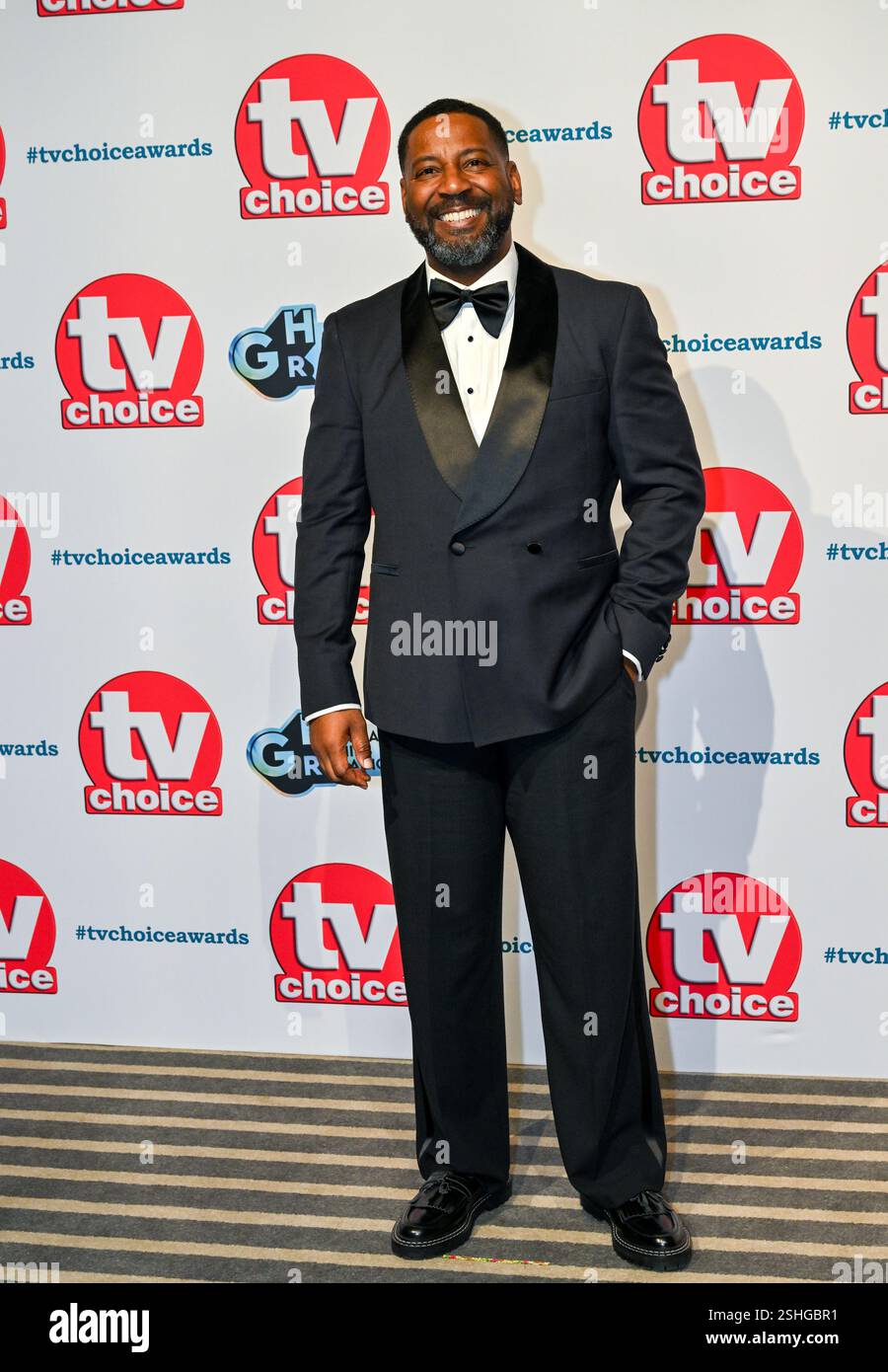 London, UK. 10th Feb, 2025. Melvin Odoom attends the TV Choice Awards ...