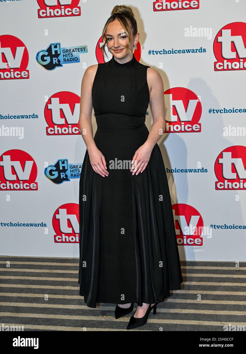 London, UK. 10th Feb, 2025. Isabelle Smith attends the TV Choice Awards ...