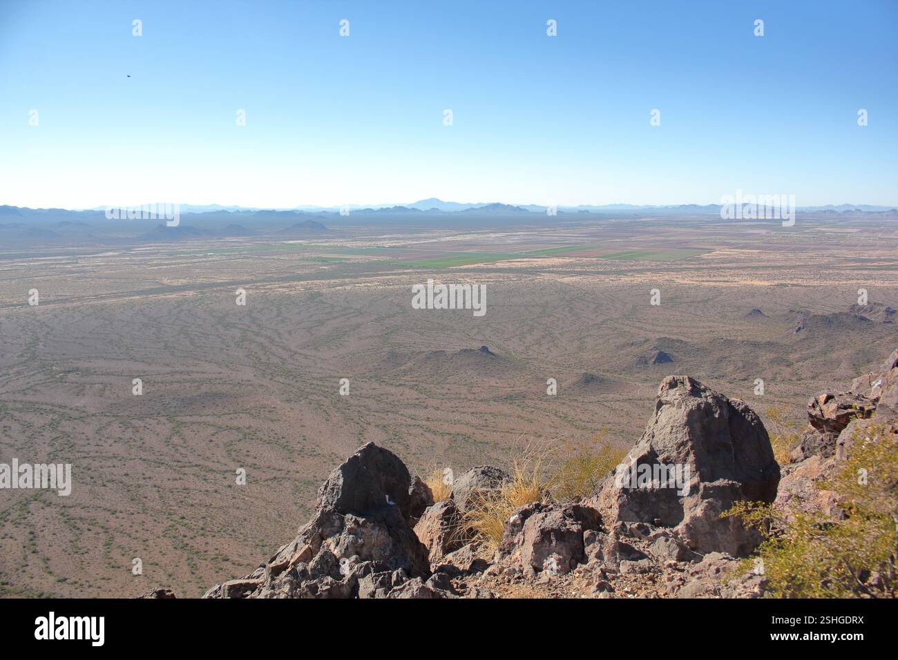Picacho Peak hike Trail View Stock Photo - Alamy