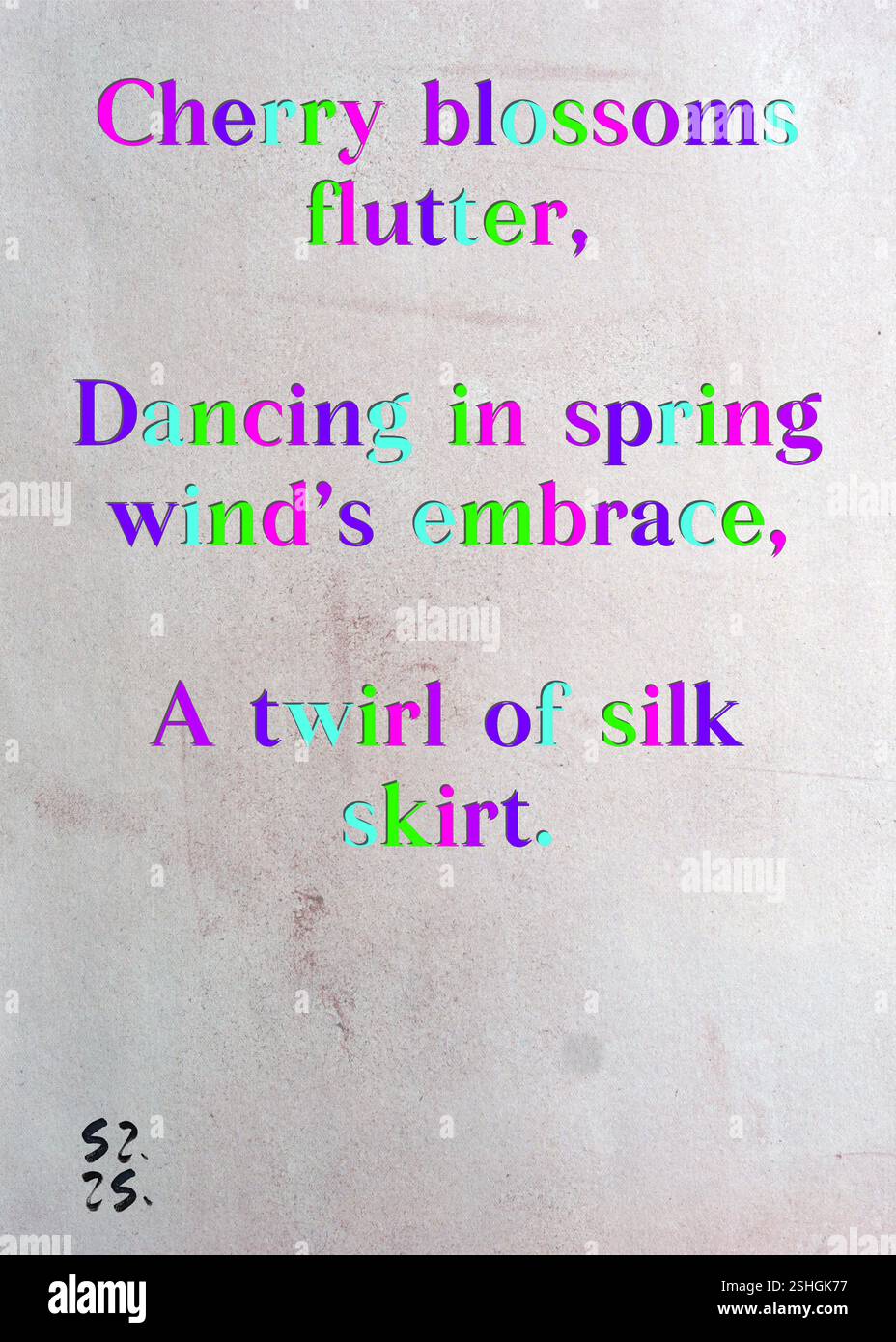 Cherry blossoms flutter, Dancing in spring wind's embrace, A twirl of ...