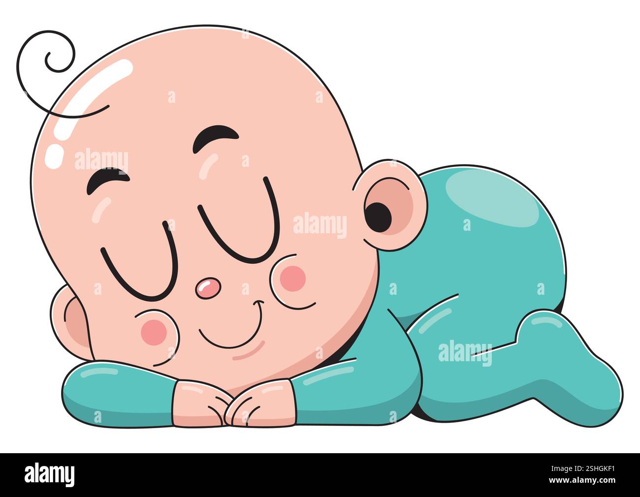 Sleep peaceful Stock Vector Images - Alamy