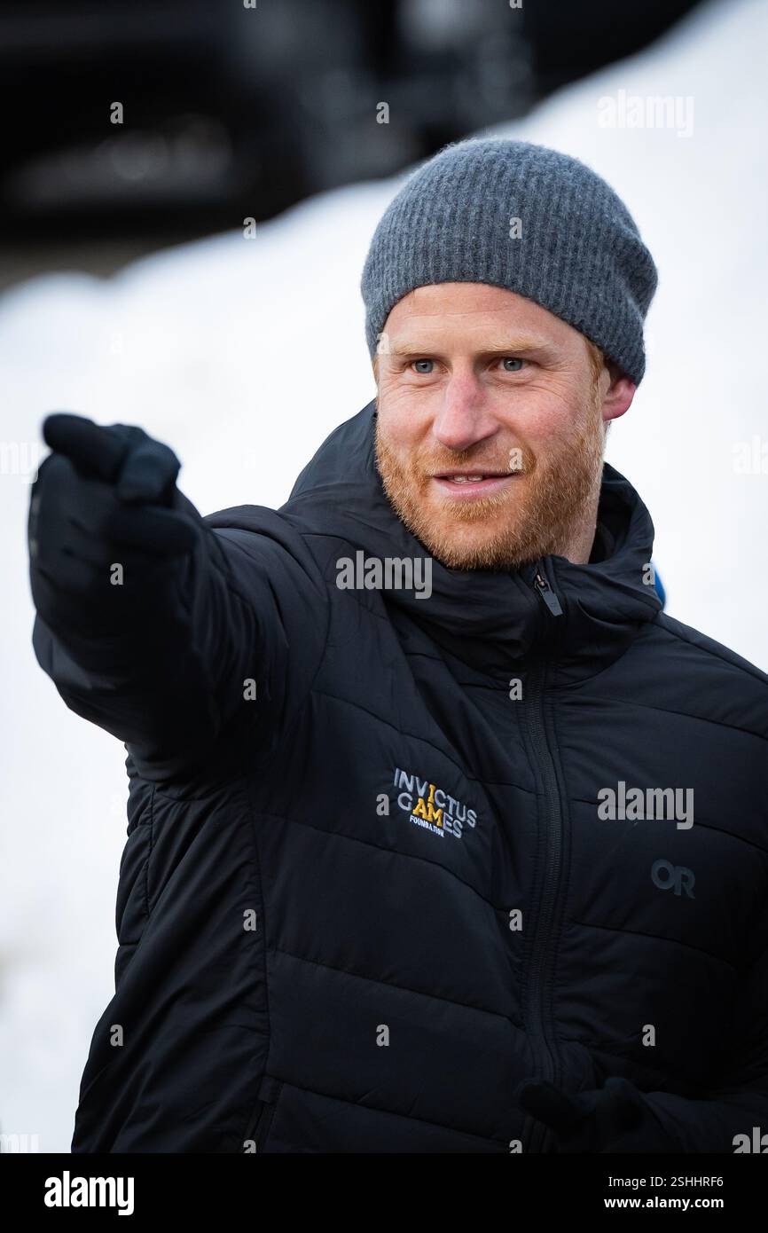 The Duke of Sussex at the Hillcrest Recreation Centre during the 2025 ...