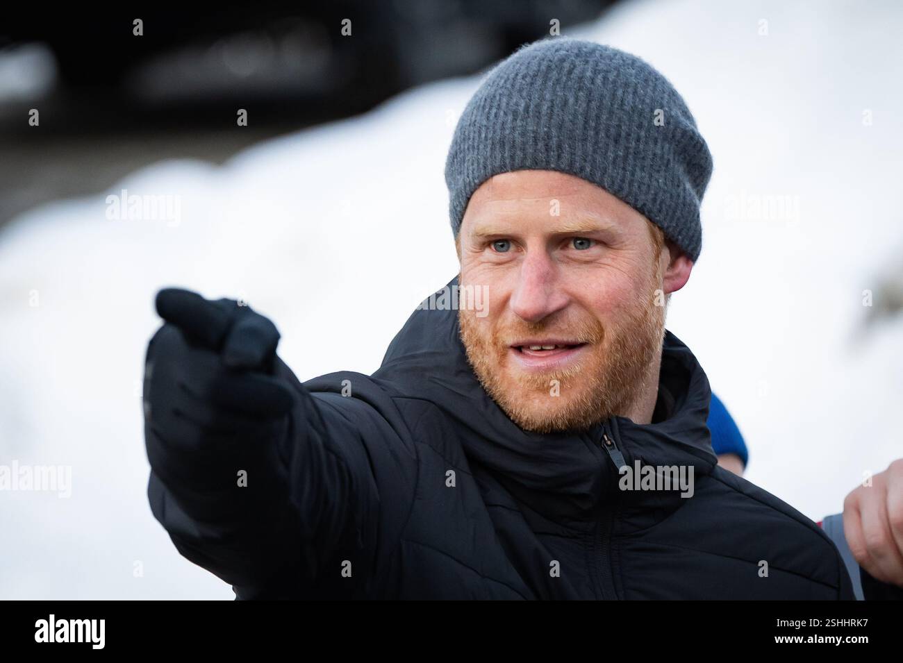 The Duke of Sussex at the Hillcrest Recreation Centre during the 2025 ...