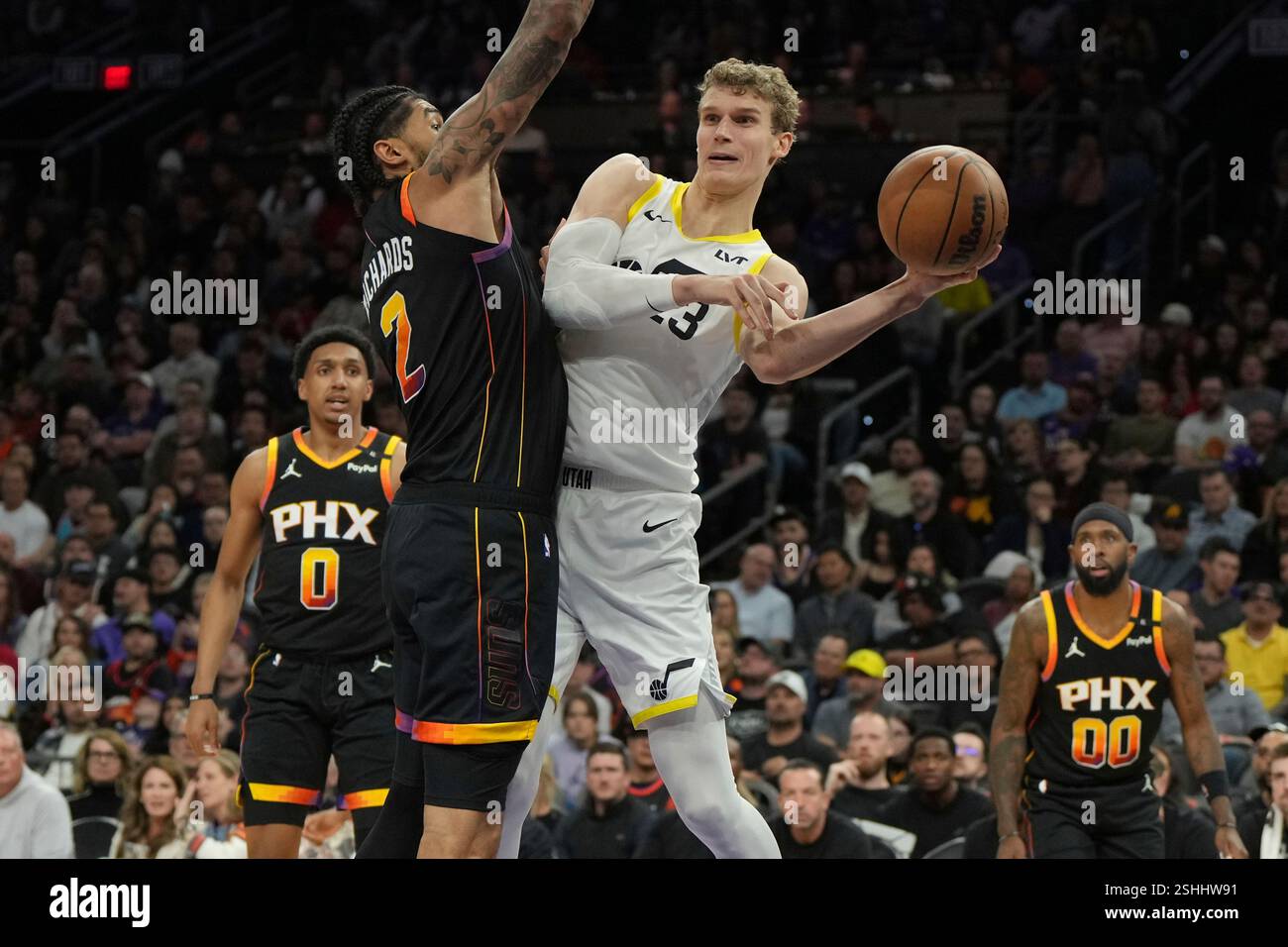 Utah Jazz forward Lauri Markkanen (23) during the first half of an NBA ...