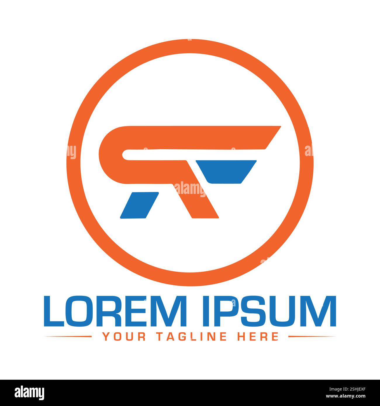 RF Letter Logo Design Stock Vector Image & Art - Alamy