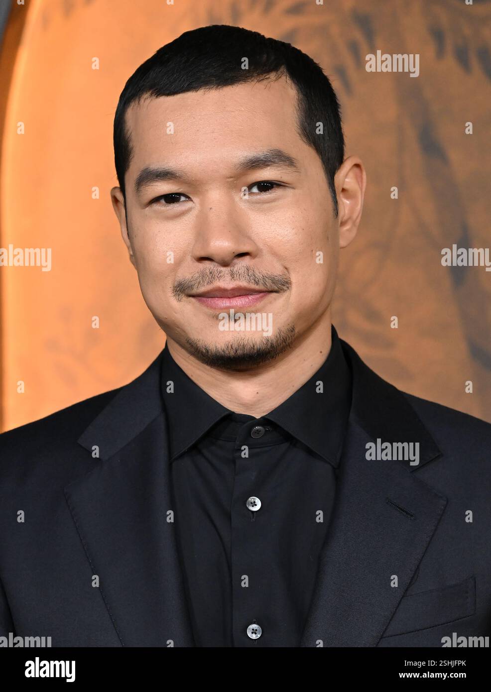 Los Angeles, USA. 10th Feb, 2025. Tayme Thapthimthong arriving to HBO ...