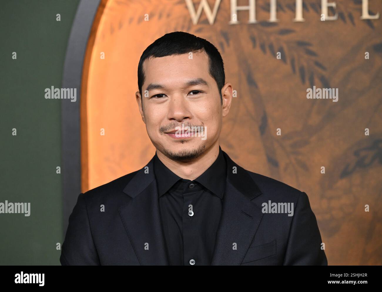 Los Angeles, USA. 10th Feb, 2025. Tayme Thapthimthong arriving to HBO ...