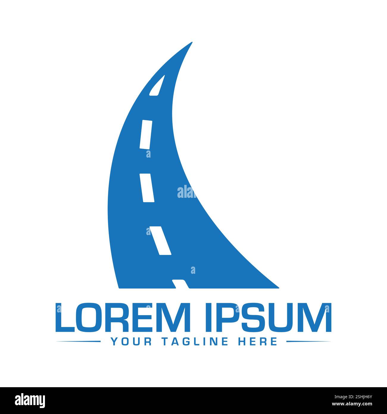 Road Logo Design Stock Vector Image & Art - Alamy