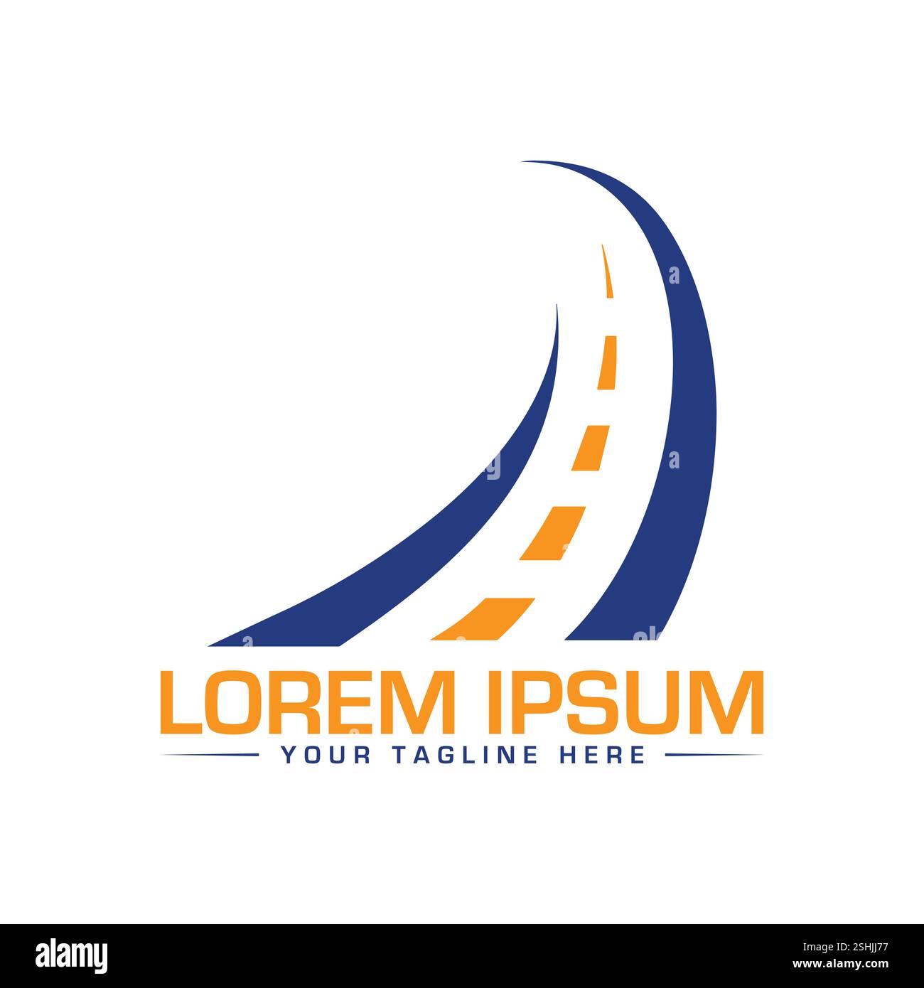 Road Logo Design Stock Vector Image & Art - Alamy