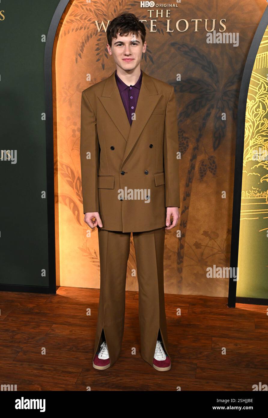 Los Angeles, USA. 10th Feb, 2025. Sam Nivola arriving to HBO original ...