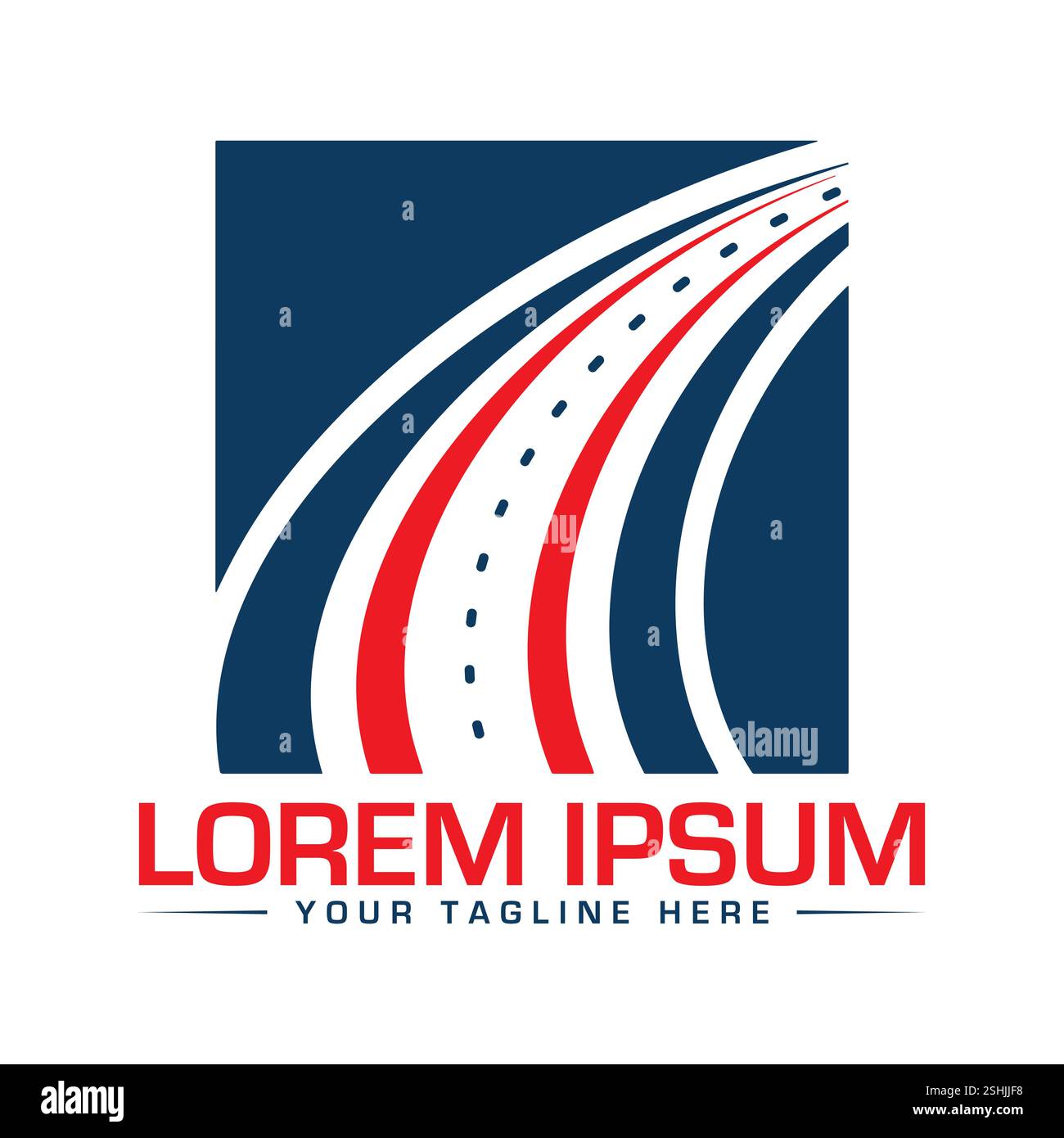 Road Logo Design Stock Vector Image & Art - Alamy