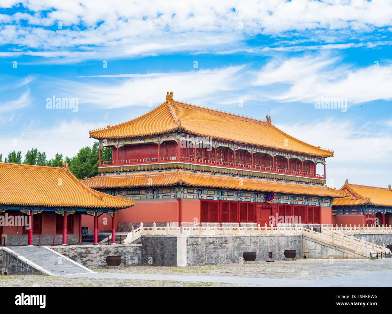 Ancient traditional architecture of Forbidden City in Beijing, China ...