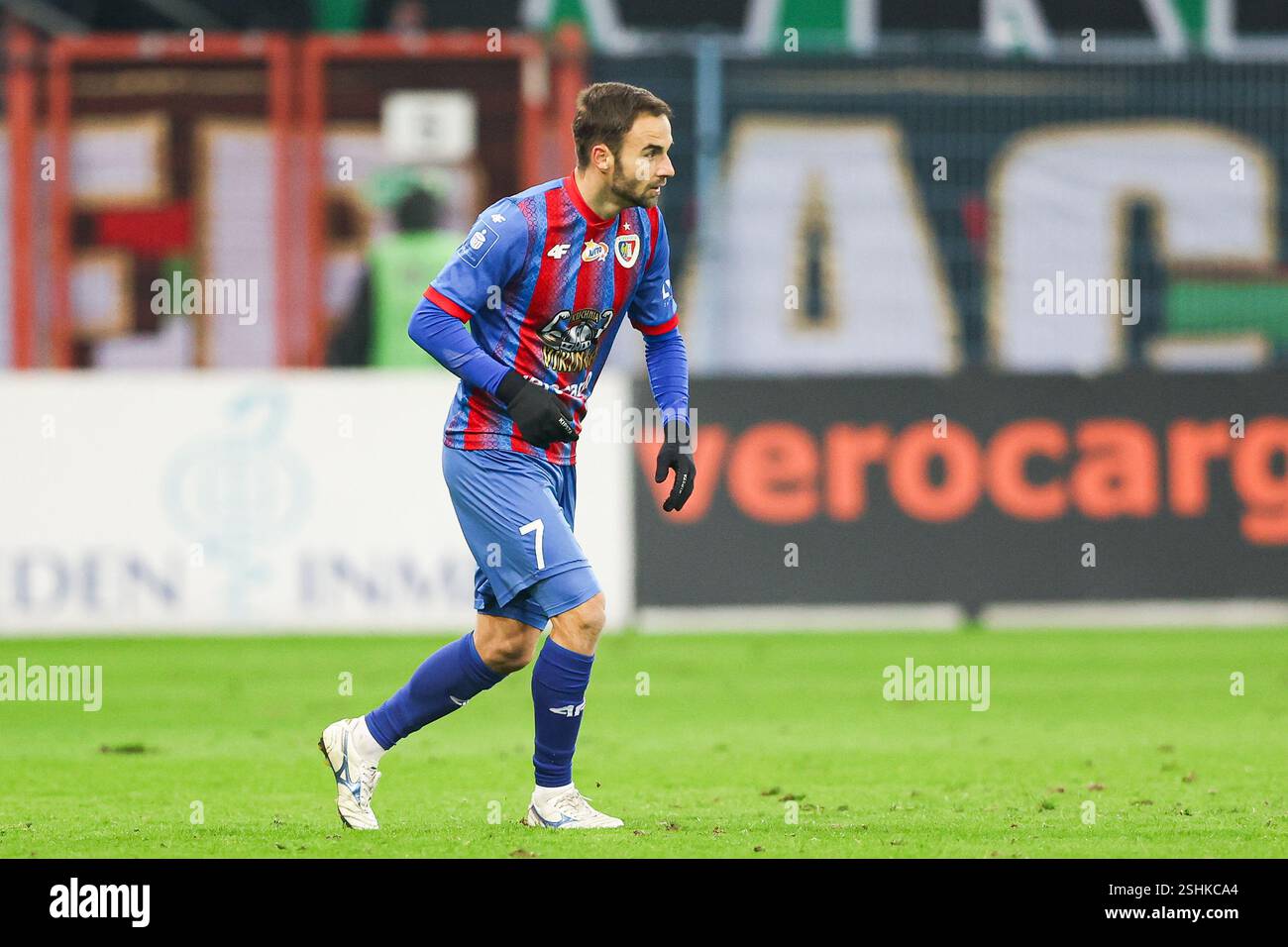 Gliwice, Poland. 08th Feb, 2025. Jorge Felix of Piast Gliwice seen ...