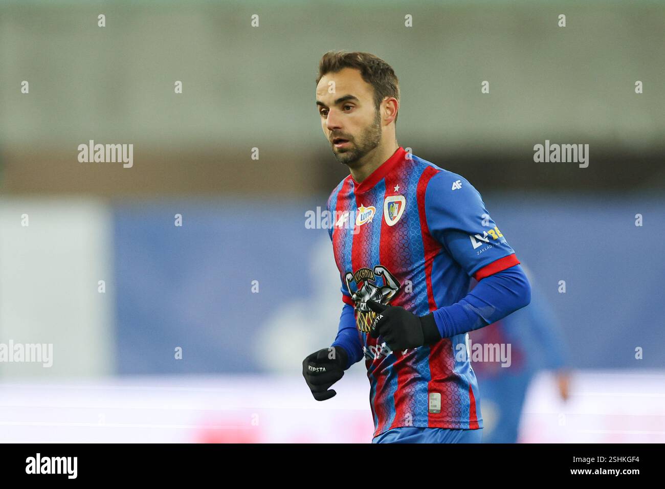 Gliwice, Poland. 08th Feb, 2025. Jorge Felix of Piast Gliwice seen ...