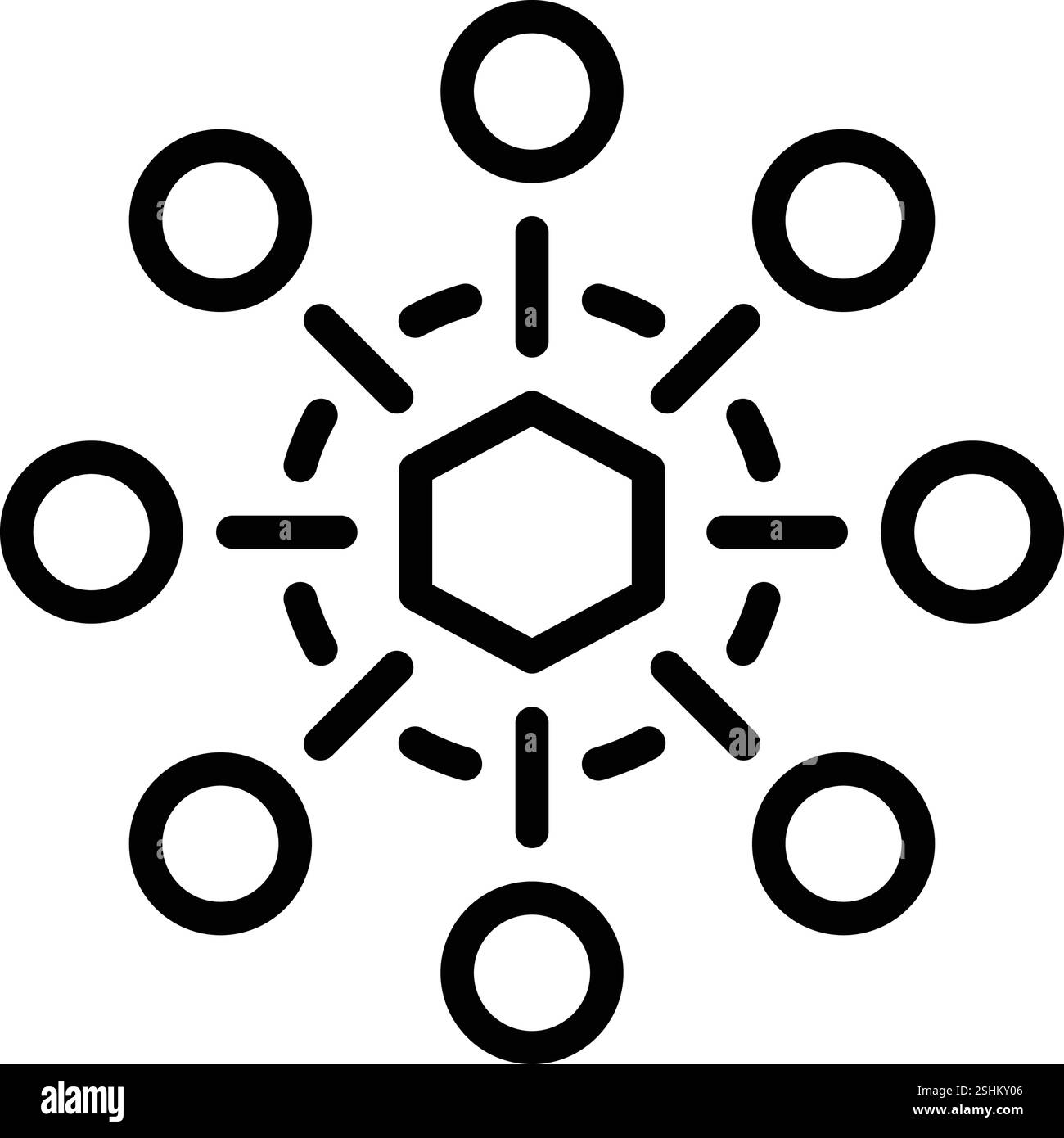 Network node Black and White Stock Photos & Images - Alamy