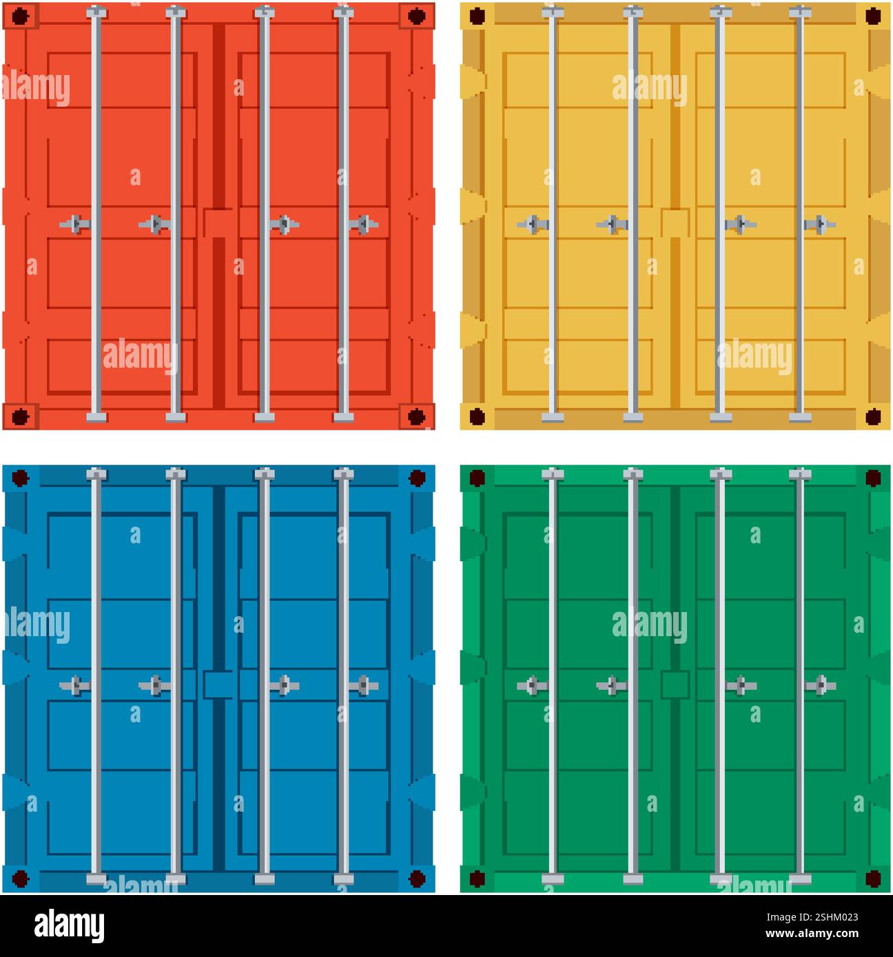 Four by four routes Stock Vector Images - Alamy