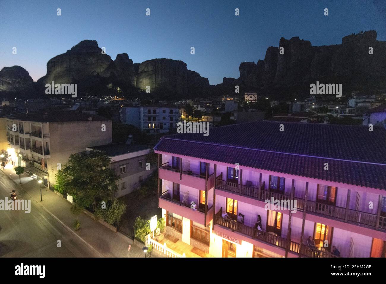 Trikalon street kalambaka hi-res stock photography and images - Alamy