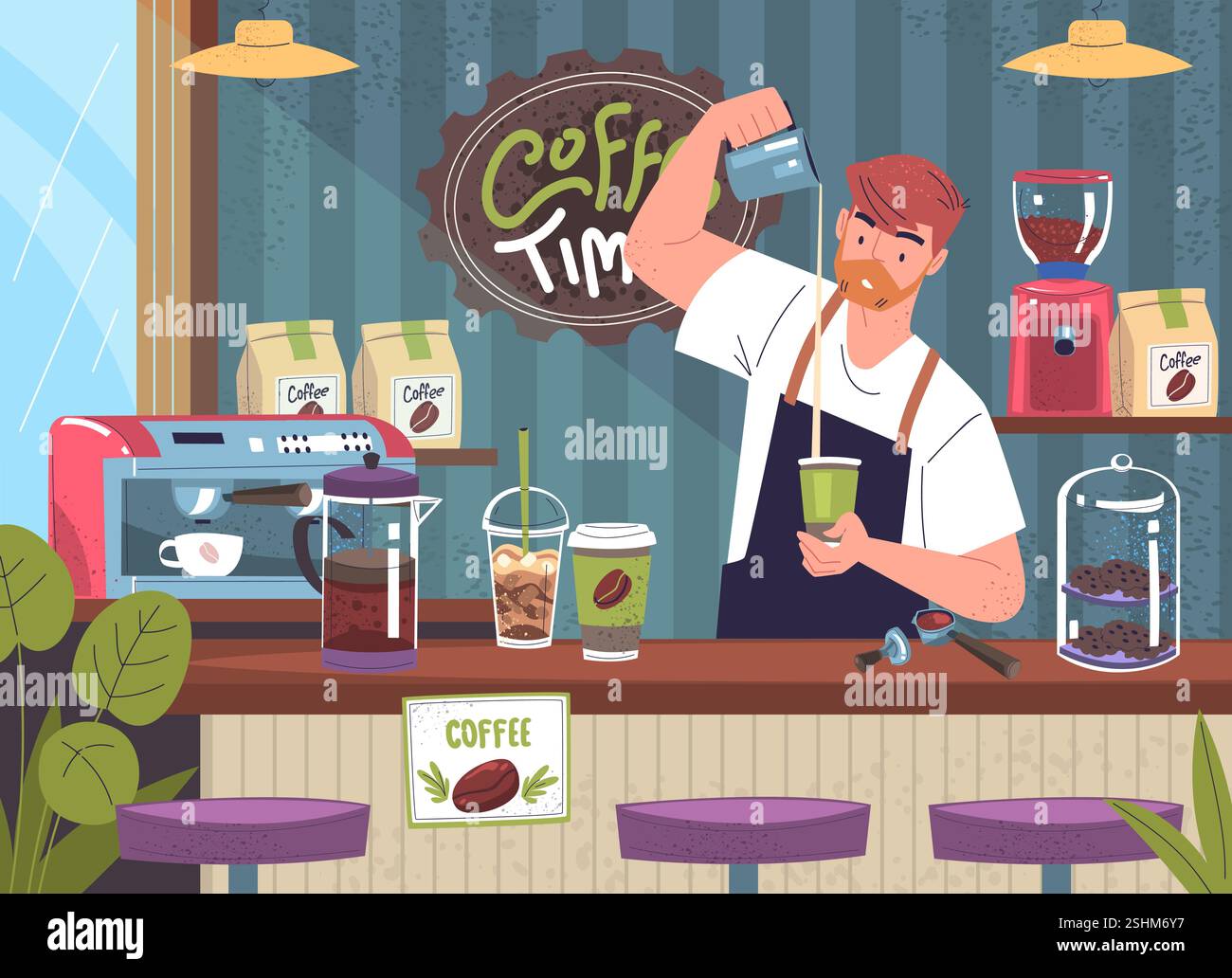 Food preparation expertise Stock Vector Images - Alamy