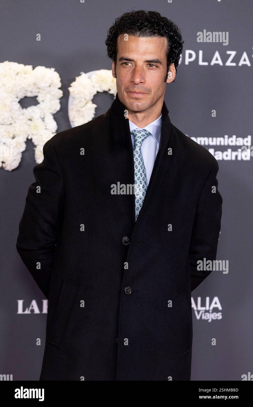 Madrid, Spain. 06th Feb, 2025. Morenito de Aranda attends the 'San ...