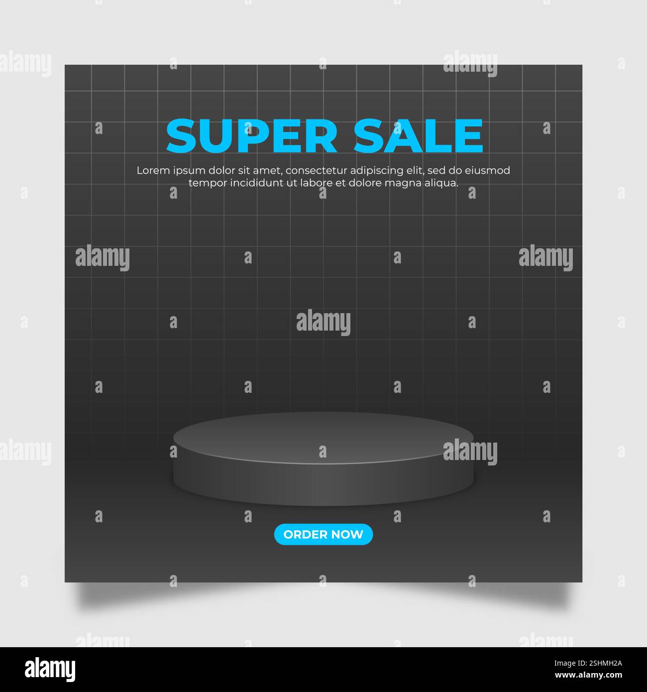 Black podium background for social media posts Stock Vector Image & Art ...