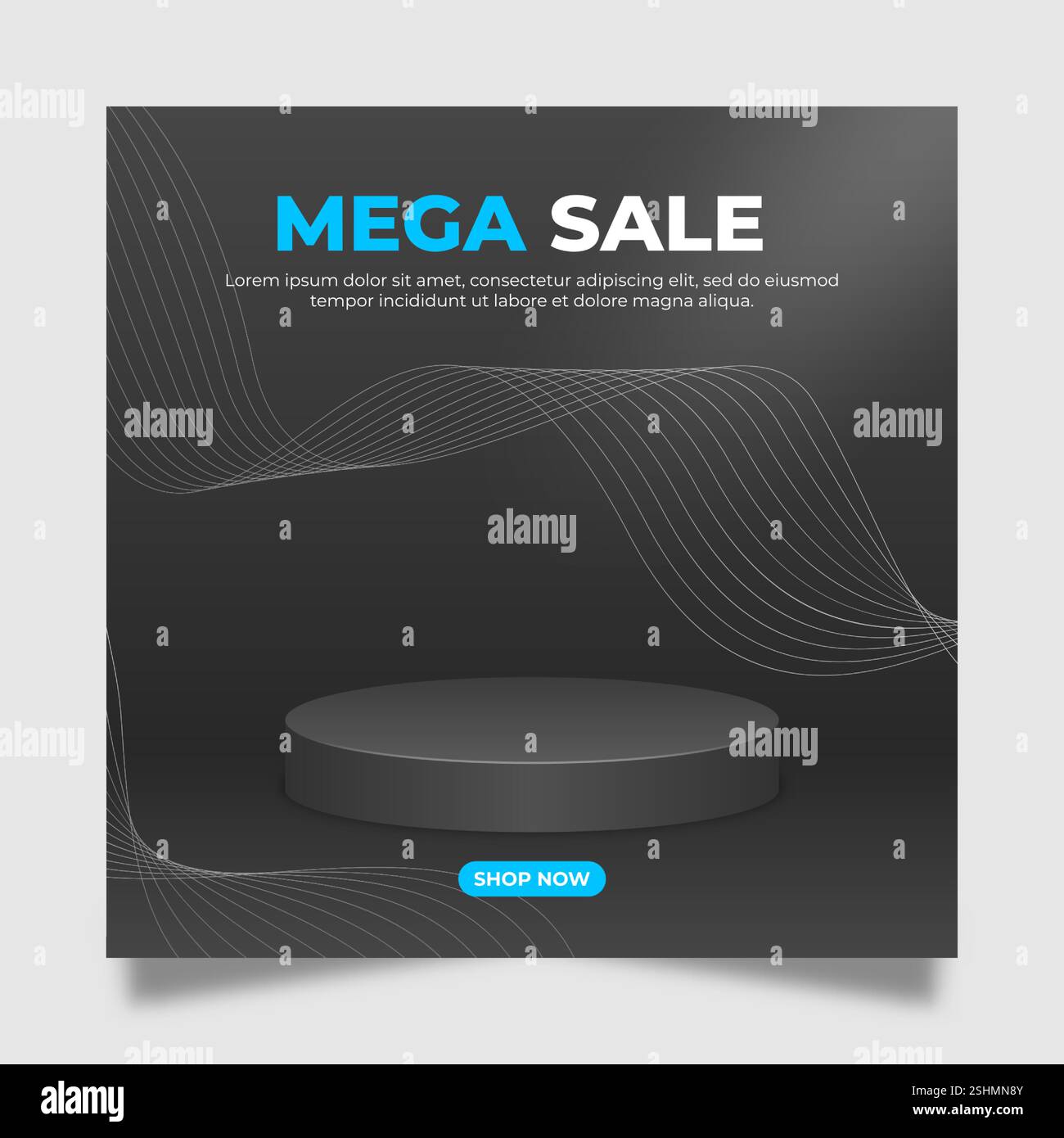 3d black friday podium Stock Vector Images - Alamy