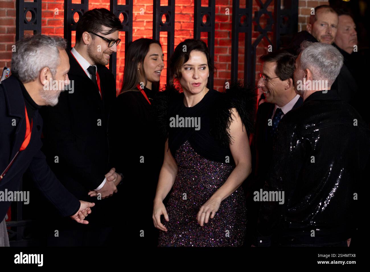 Madrid, Spain. 06th Feb, 2025. Isabel Diaz Ayuso attends the 'San ...