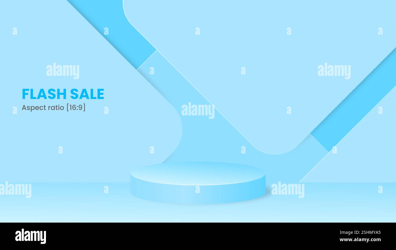 Empty round showcase Stock Vector Images - Alamy