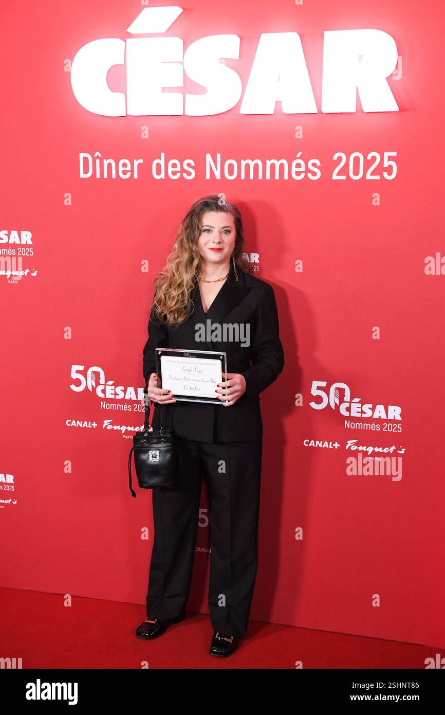Paris, France. 10th Feb, 2025. Sarah Suco attending the Cesar 2025 ...
