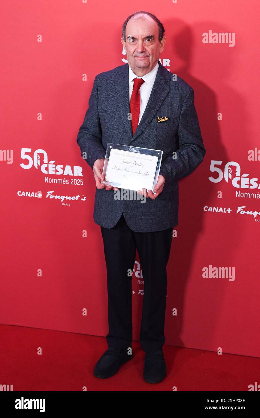 Paris, France. 10th Feb, 2025. Jacques Develay attending the Cesar 2025 ...
