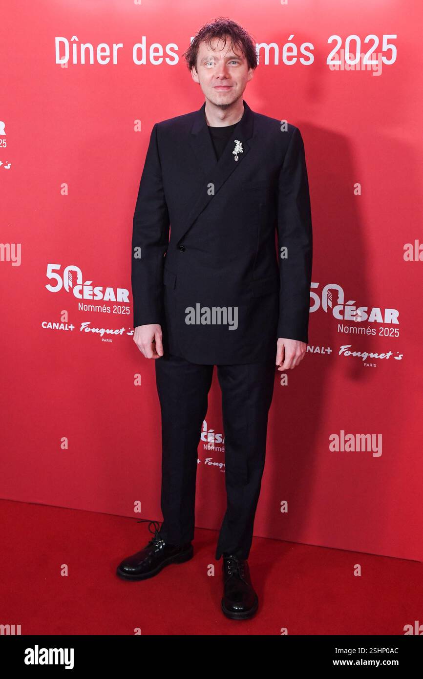 Paris, France. 10th Feb, 2025. Antoine Reinartz attending the Cesar ...