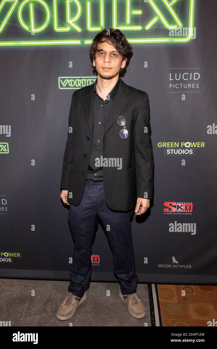 Los Angeles, USA. 10th Feb, 2025. Cinematographer Justin Richards ...