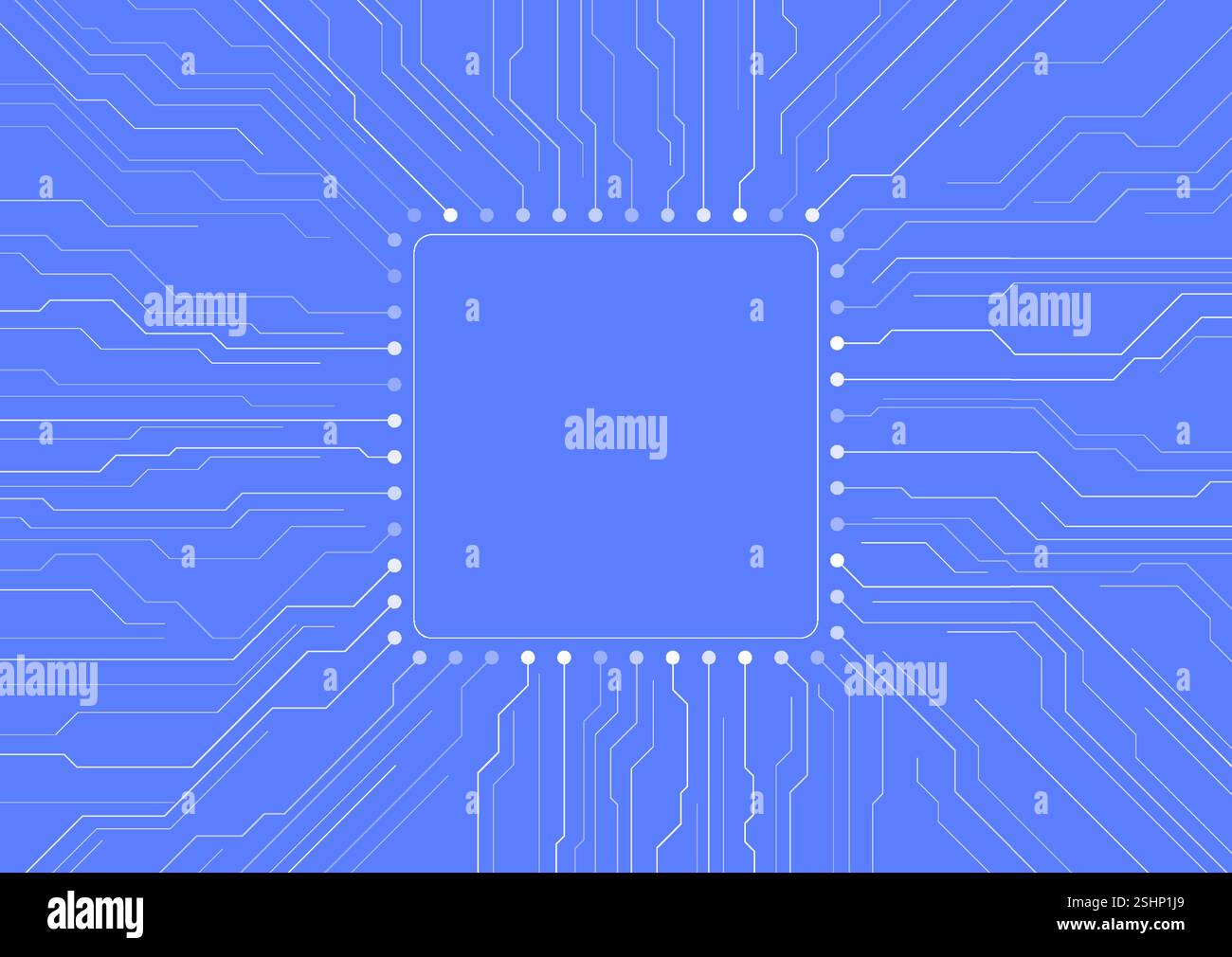 Blue minimal abstract futuristic tech background with circuit board ...